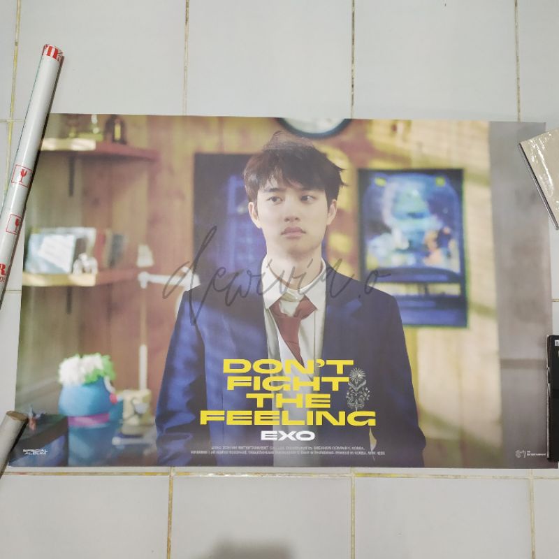 Jual Poster Album EXO D.O. Kyungsoo (Don't Fight the Feeling DFTF ...