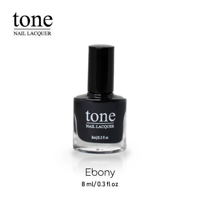 Jual Tone Nail Lacquer Ebony | Kutek Hitam | Cat Kuku Hitam | Black ...