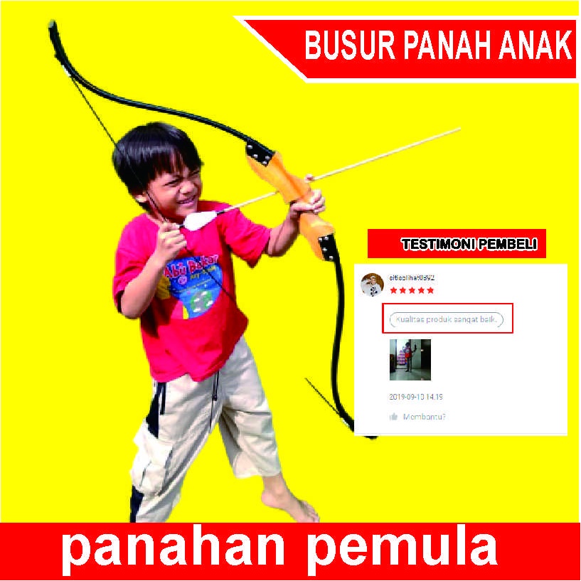 Jual PANAHAN ANAK PEMULA SEKOLAH DASAR USIA 6 TAHUN | Shopee Indonesia