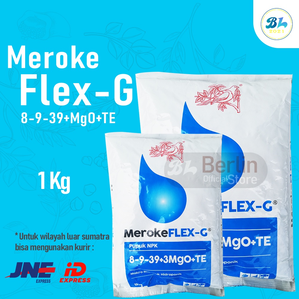 Jual Pupuk NPK Meroke FLEX-G 8-9-39 + 3 Mg0+TE Kemasan 1 Kg | Shopee ...