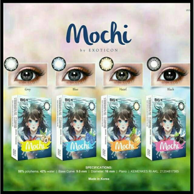 Jual SOFTLENS X2 MOCHI (NORMAL) | Shopee Indonesia