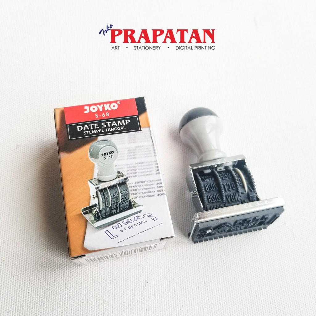 Jual Date Stamp / Stempel Tanggal Joyko S-68 | Shopee Indonesia