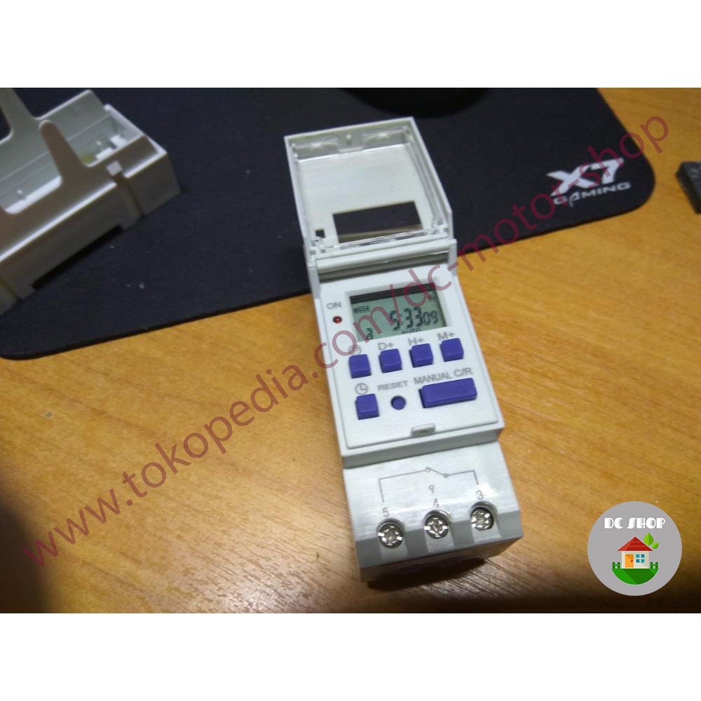 Jual 7 Days Programmable Digital TIMER SWITCH Relay 220V - 16A | Shopee ...