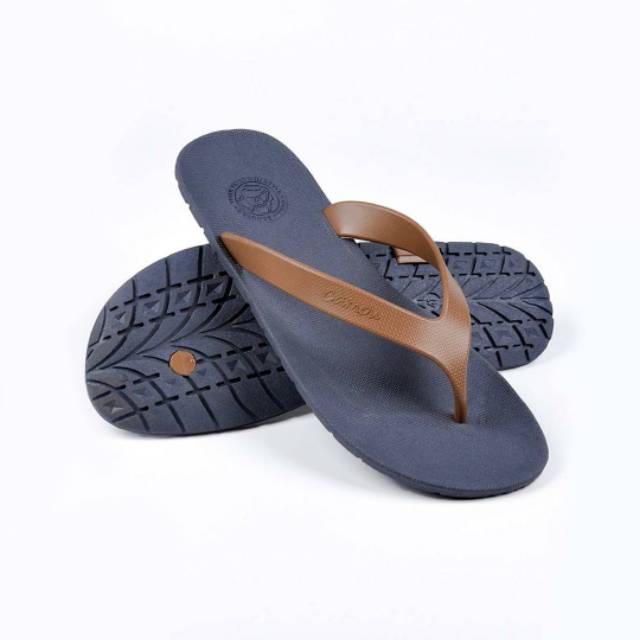Jual Sandal jepit camou wr navyblue original sendal japit flip flop ...