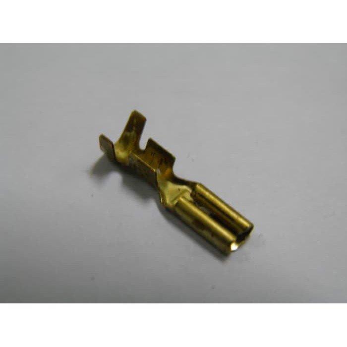 Jual Skun kabel plat gold / kuningan female (betina) | Shopee Indonesia