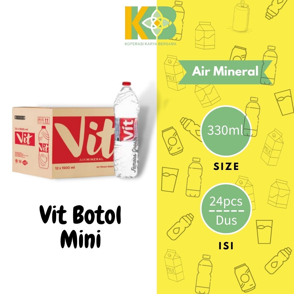 Jual Vit Botol 330ml Isi 24 Pcs | Shopee Indonesia