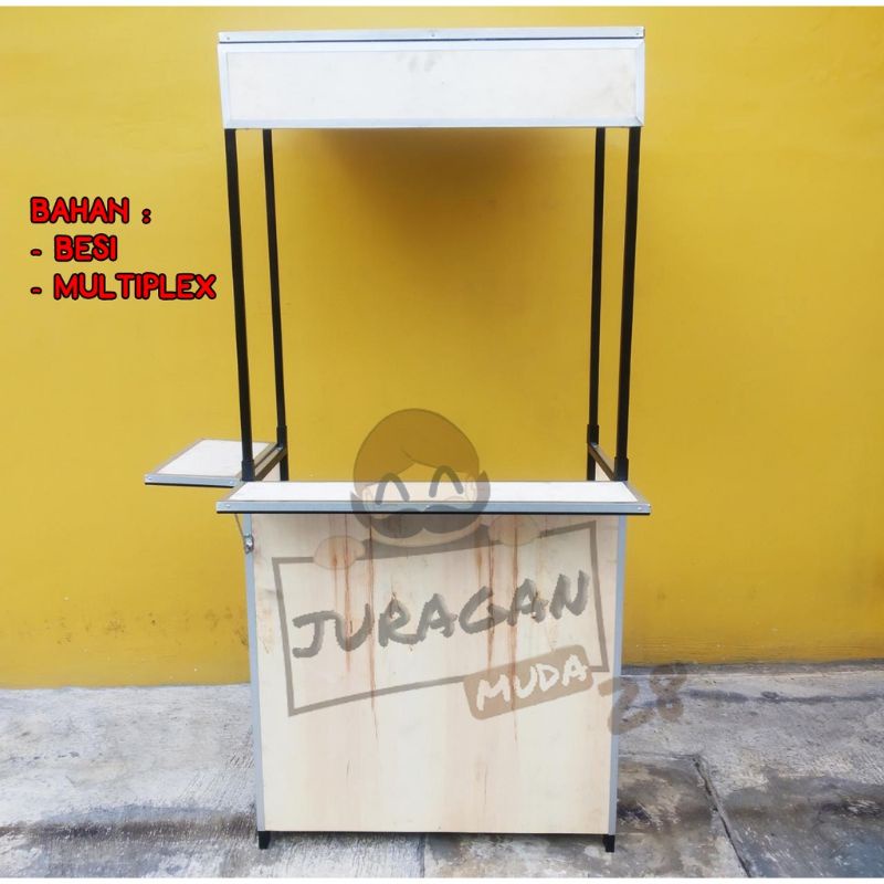 Jual booth fortable / gerobak lipat pakai atap ready siap kirim ...