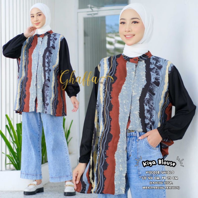 Jual KUMPULAN BLOUSE ORIGINAL BY GHAFFA THE LABEL KIYA LIVAL LERA ABSA ...