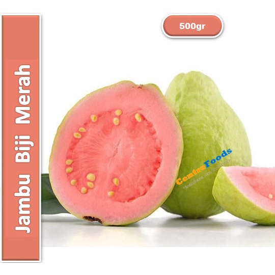 Jual Jambu Biji Merah - Guava Red | 500gr [ Harga Per 0,5 Kg ] | Shopee ...