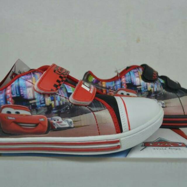 Jual SEPATU SEKOLAH ANAK LAKI_LAKI KARAKTER CARS, SEPATU SEKOLAH ANAK ...