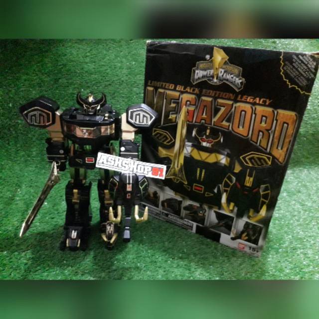 Jual Megazord Legacy Mighty Morphin Robot Power Ranger's Black Edition ...