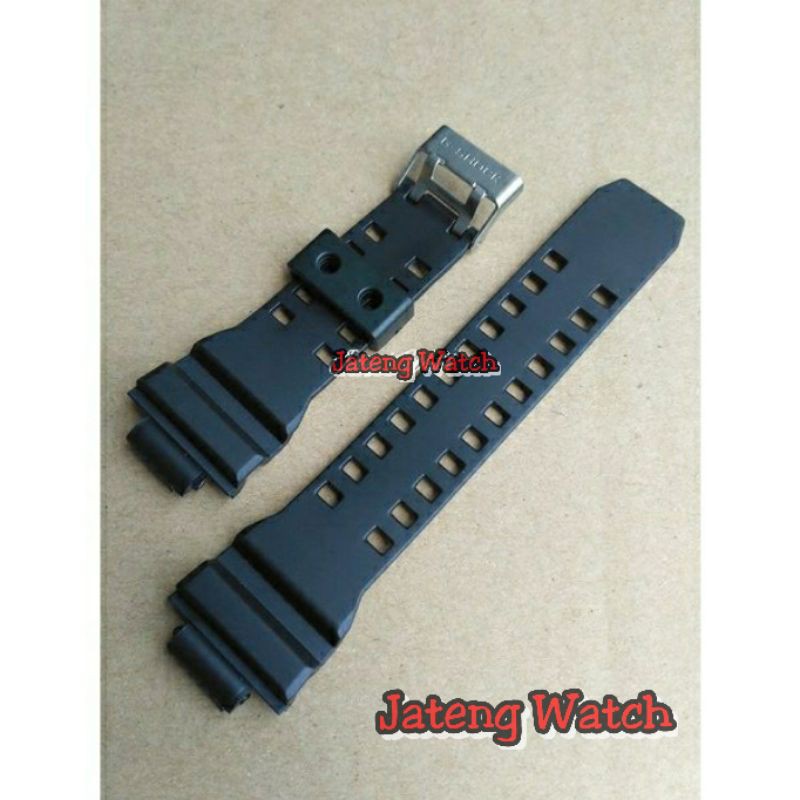 Jual Tali atau Strap Rubber Casio G-Shock GD-350 GD350 GD 350 Hitam Polos Tali jam Casio G-Shock ...