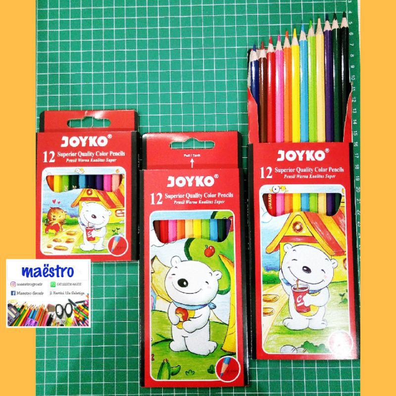 Jual Pensil Warna Joyko / Pewarna Joyko | Shopee Indonesia