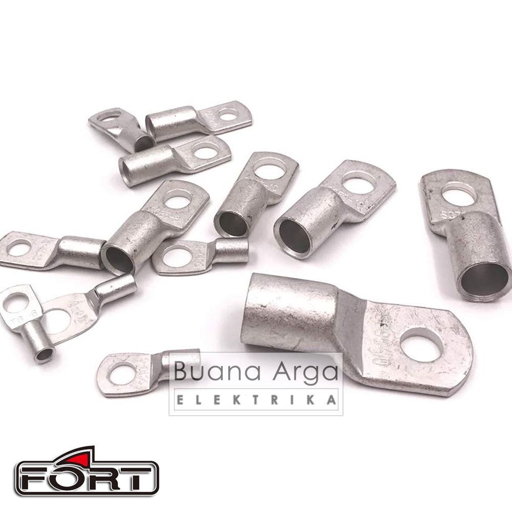 Jual FORT Cable Lug / Skun Kabel SC 95 - Lubang baut 8, 10, 12 Tembaga | Shopee Indonesia