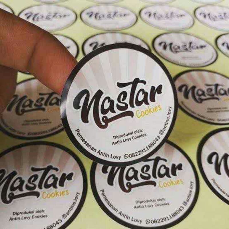 Jual CETAK LABEL STICKER BAHAN CROMO PER LEMBAR A3+ | Shopee Indonesia
