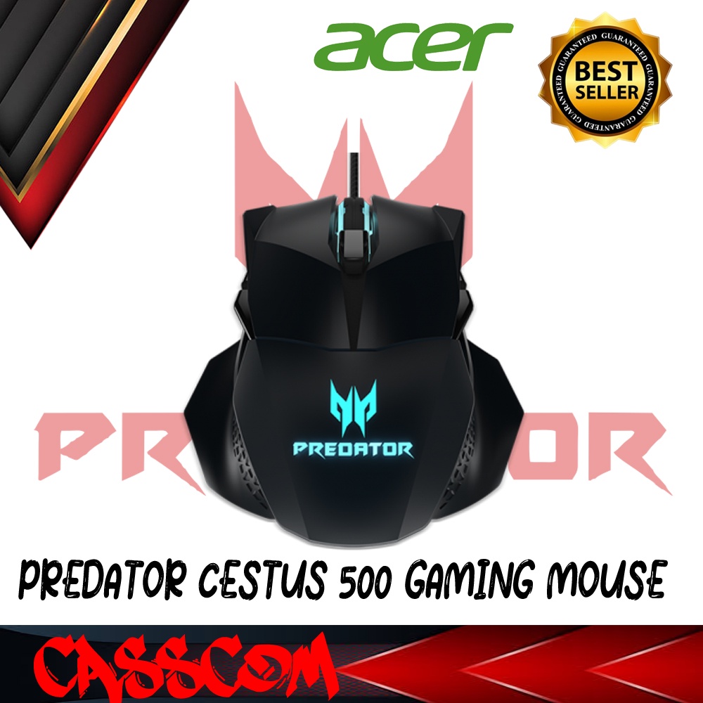 Jual ACER PREDATOR CESTUS 500 GAMING MOUSE | Shopee Indonesia