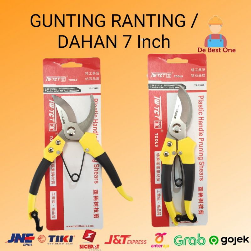 Jual Gunting Bunga Ranting Dahan TCT 7 Inch | Shopee Indonesia