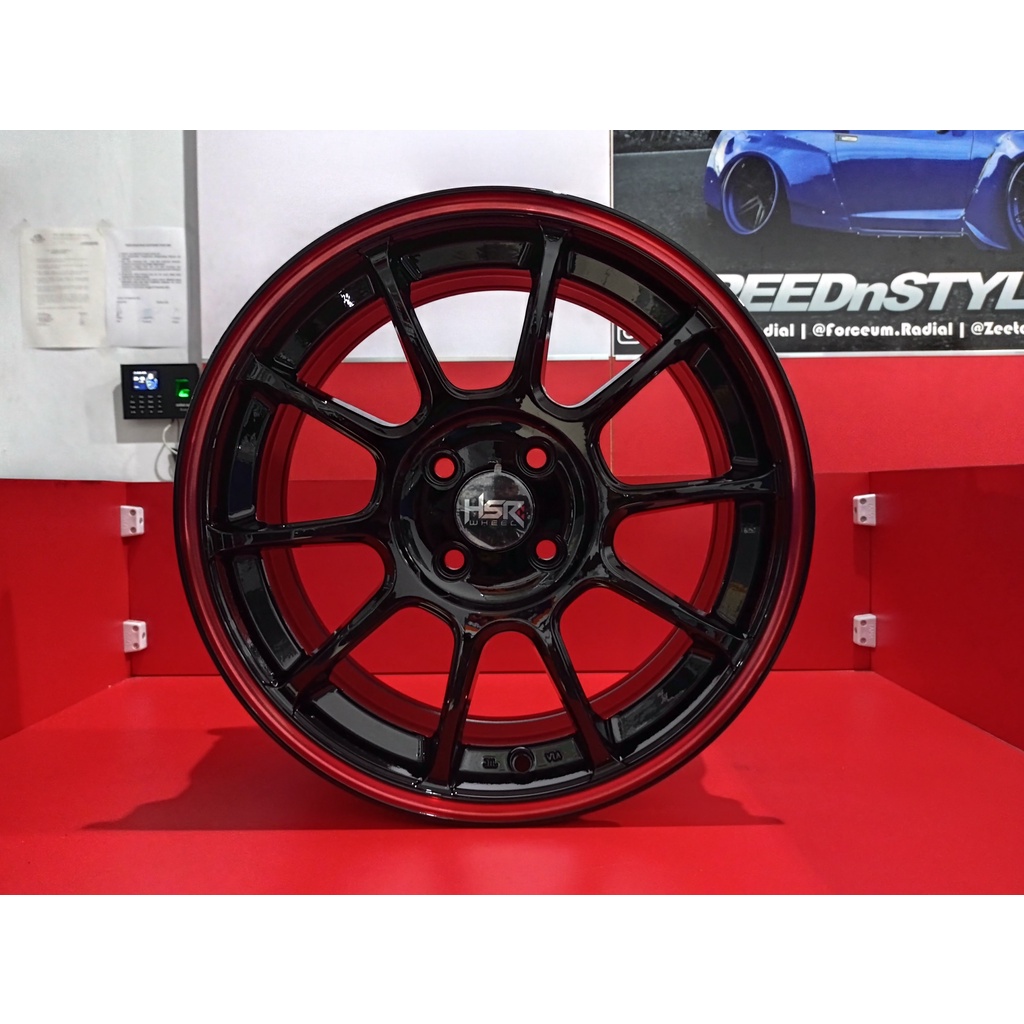 Jual Velg Mobil Racing Ring 16 HSR Baut 4 Untuk Ignis Vios City Splash ...