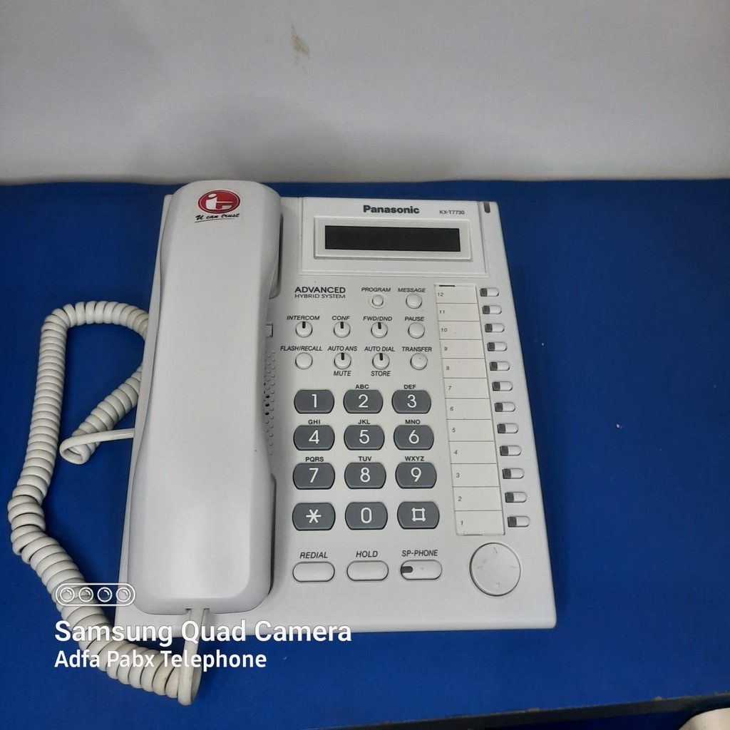 Jual TELEPON PANASONIC KX-T7730 DIGITAL KEY TELEPON PABX | Shopee Indonesia