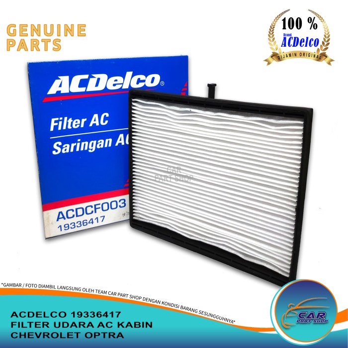 Jual FILTER UDARA AC KABIN CHEVROLET OPTRA ORI GM AC DELCO | Shopee ...