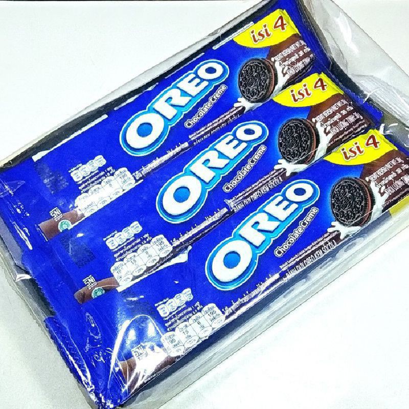 Jual OREO 2000AN BOX ISI 12 PCSX 38 GRAM ISI 4 KEPING RASA VANILLA DAN ...