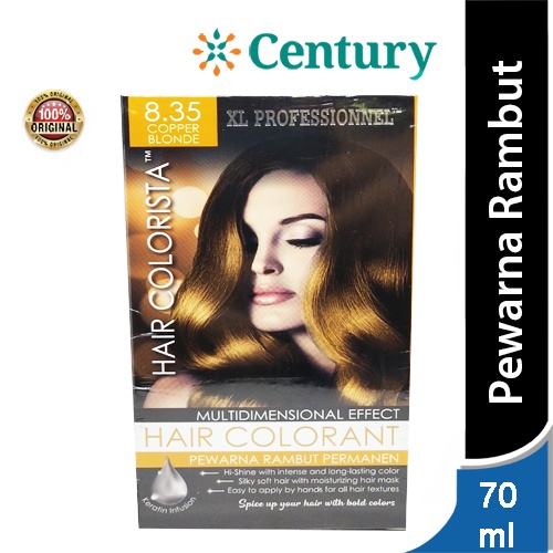 Jual XL Professionnel Hair Colorant 8,35 Copper Blonde / Hair Collor ...