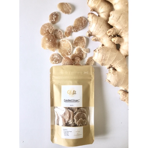 Jual Candied Ginger/Permen Jahe murni - Manisan Jahe ohmyjahe 60gr ...