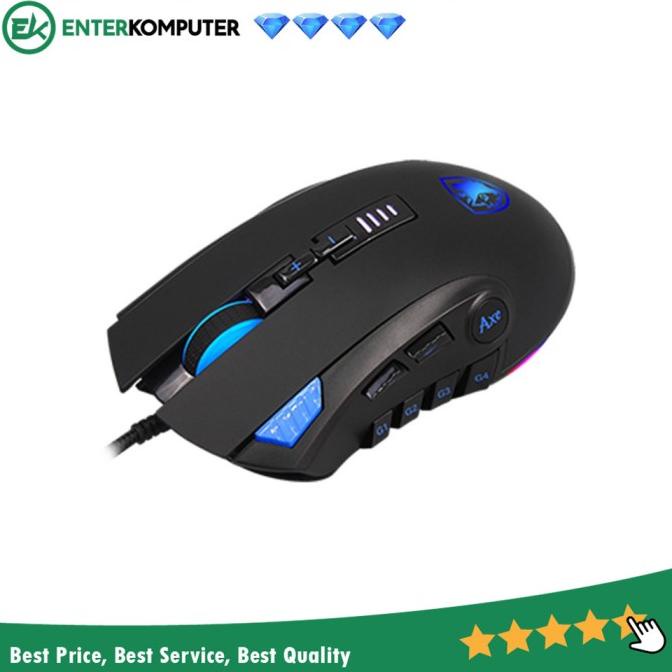 Jual Sades Mouse Axe RGB | Shopee Indonesia