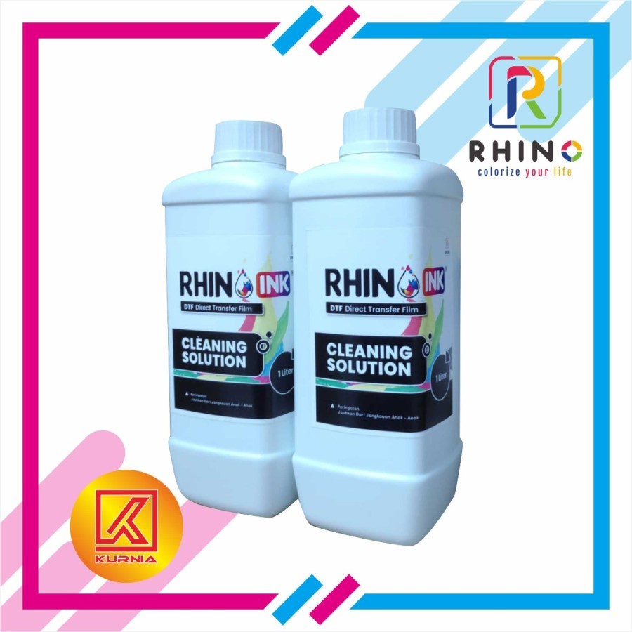Jual Rhino DTF Cleaning Solution Ukuran 1 Liter | Shopee Indonesia