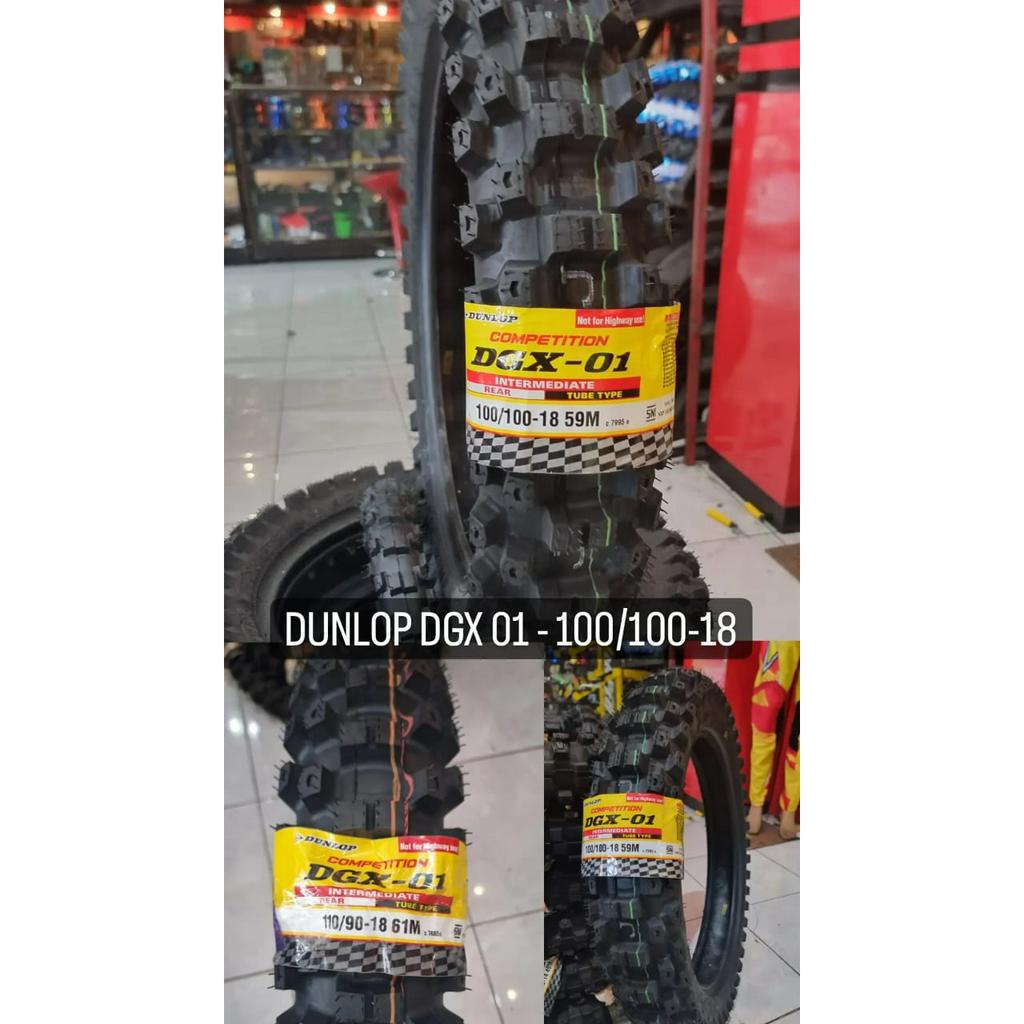 Jual BAN CROSS TRAIL DUNLOP DGX 01 Ring 100/100 18 | Shopee Indonesia
