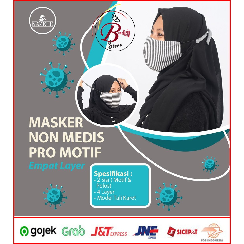 Jual MASKER KAIN / MASKER NON MEDIS / MASKER EMPAT LAYER | Shopee Indonesia Jual MASKER KAIN / MASKER NON MEDIS / MASKER EMPAT LAYER | Shopee Indonesia