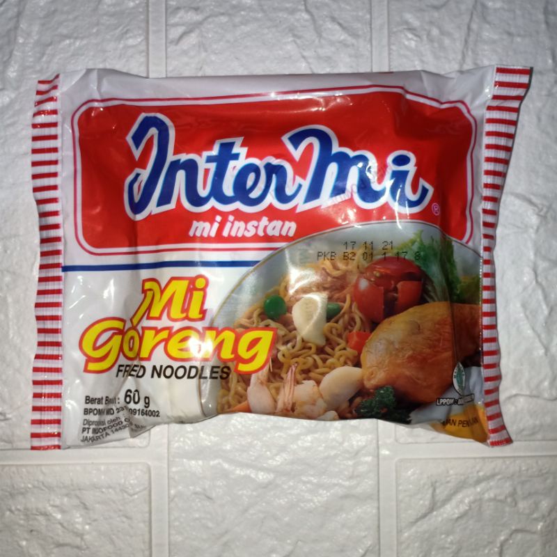 Jual MI INSTAN INDOFOOD INTERMI GORENG 60g Warung Online | Shopee Indonesia