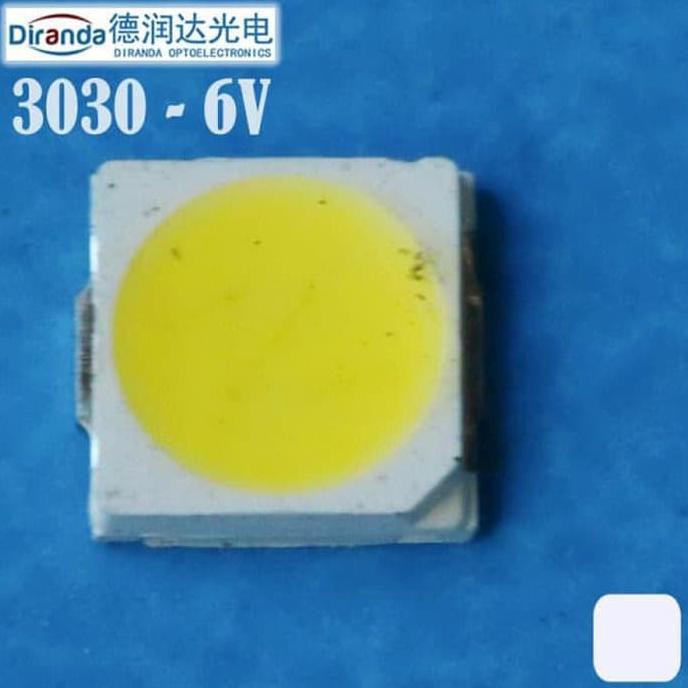 Jual Smd 3030 Smd3030 1W 6+Volt Pure White 6000-7000K Diranda China 150Ma Pstle239 Juara ...