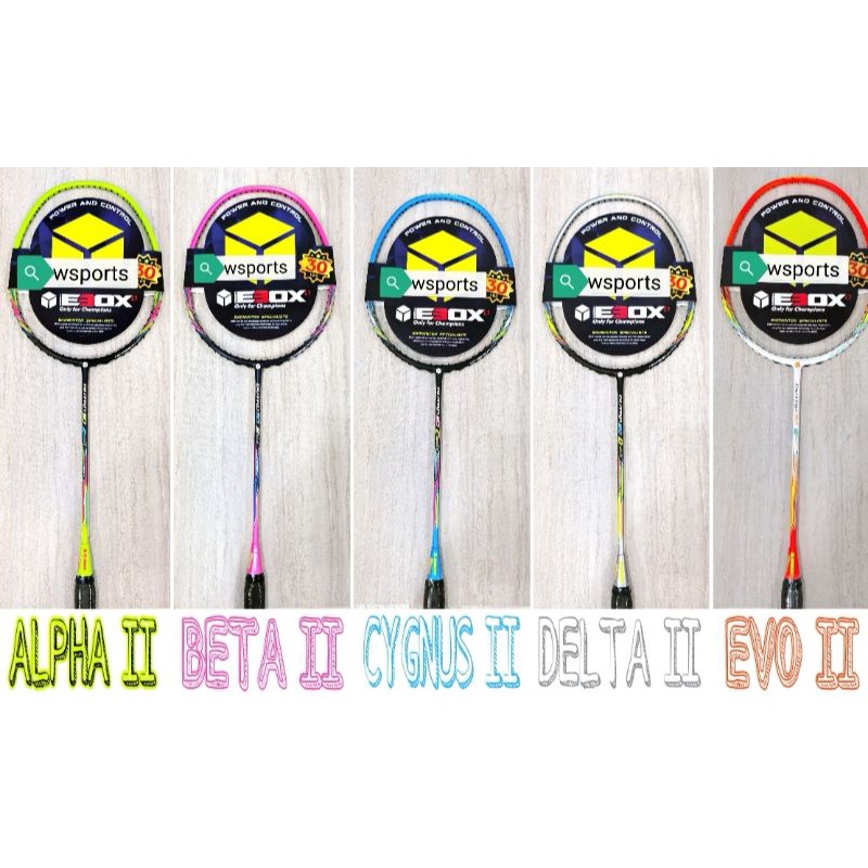 Jual Raket Badminton Ebox DUTRO 30 ASTRO 26 II 2 Original | Shopee ...