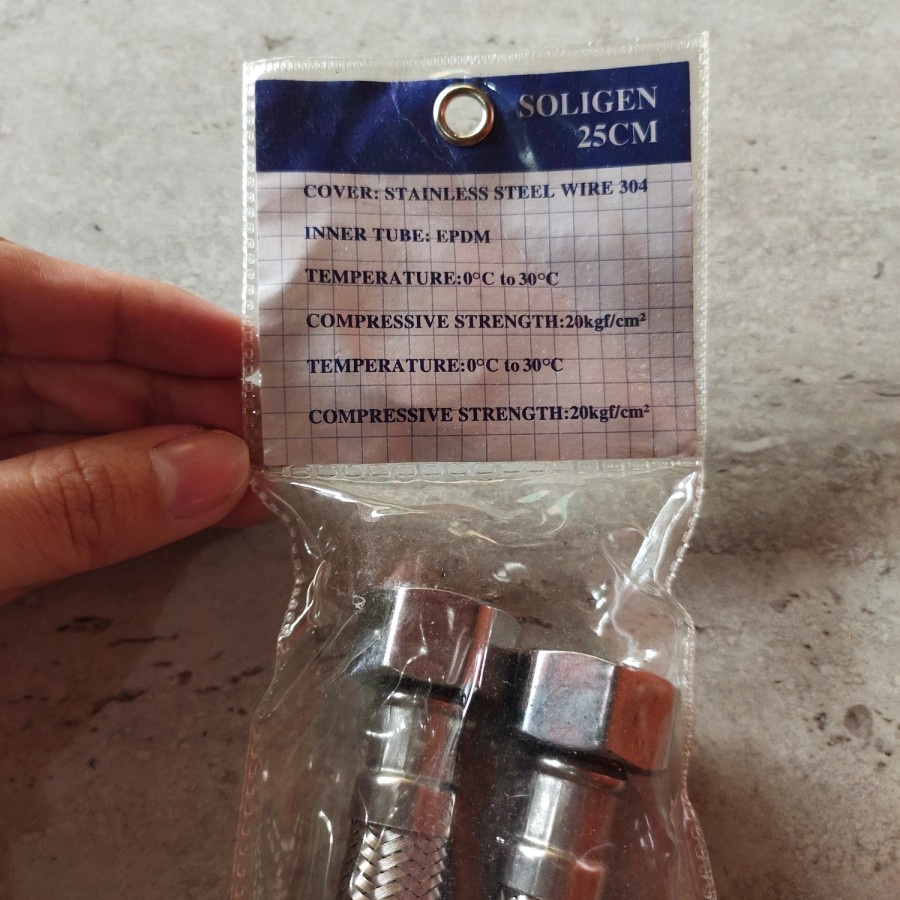 Jual Selang Flexible 25cm- Selang Wastafel - Fleksibel Hose - Slang ...