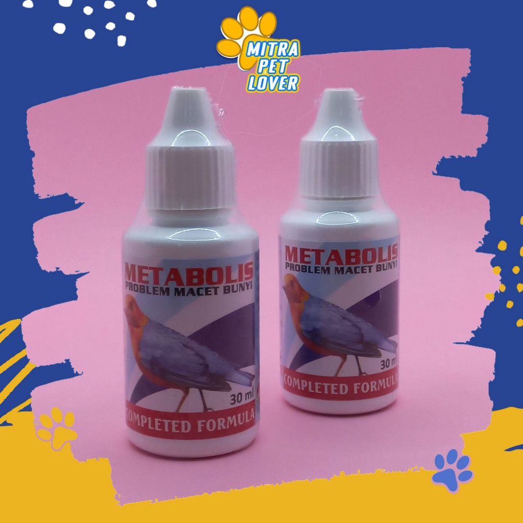Jual OBAT ANTI MACET KICAU BURUNG - METABOLIS 30 ML ORIGINAL - ATASI ...