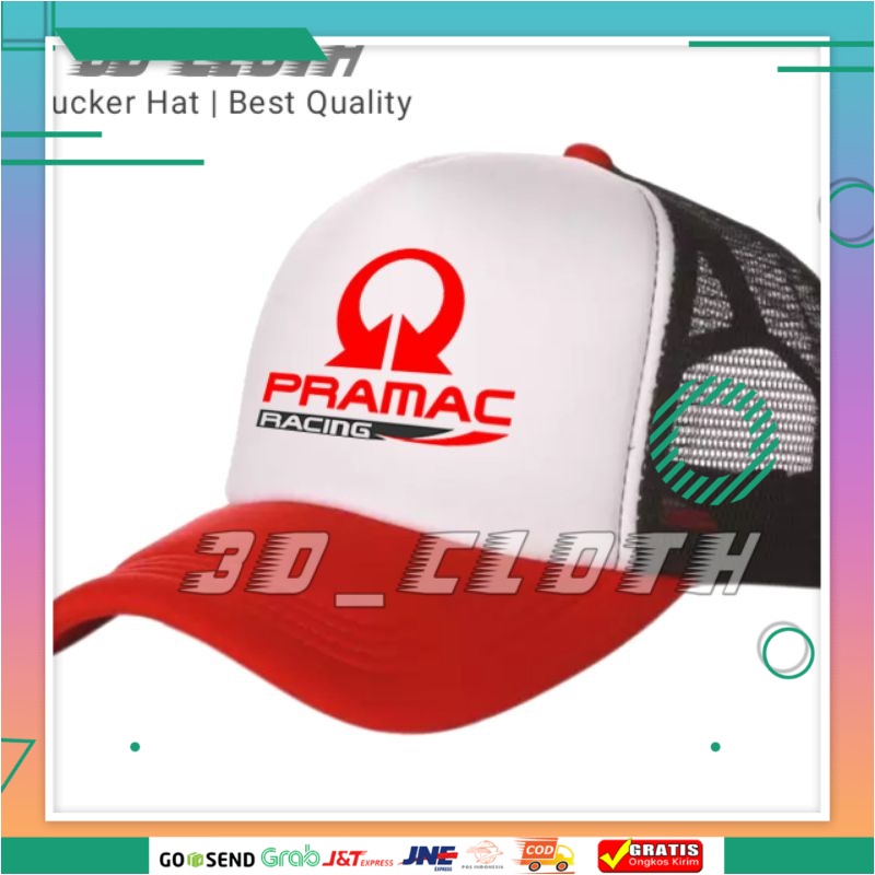 Jual Topi Pramac Racing Trucker - Topi Pramac Racing Ducati | Shopee ...