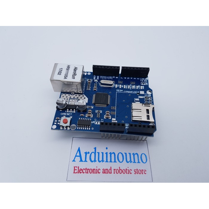 Jual Arduino Ethernet Shield W5100 W 5100 for arduino uno mega board module | Shopee Indonesia