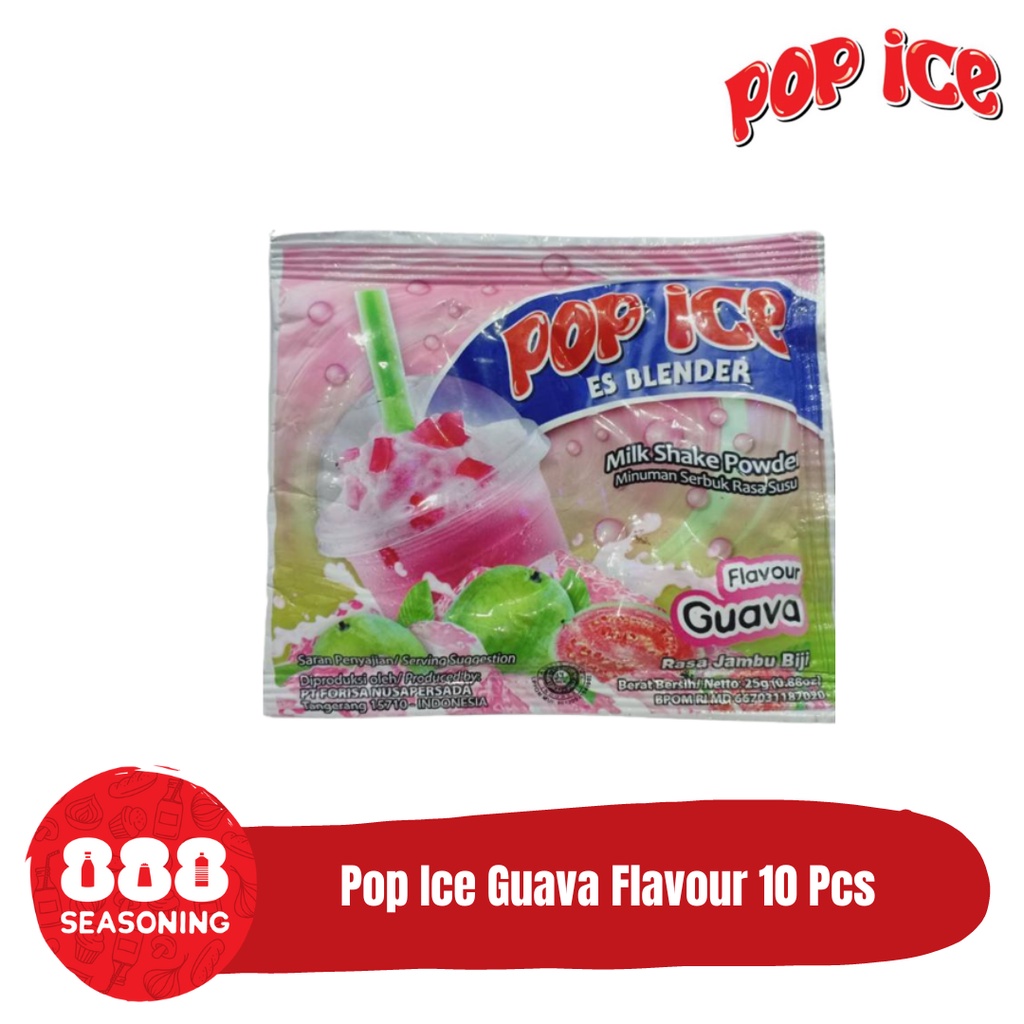 Jual POP ICE GUAVA FLAVOUR 10 SACHET | Shopee Indonesia