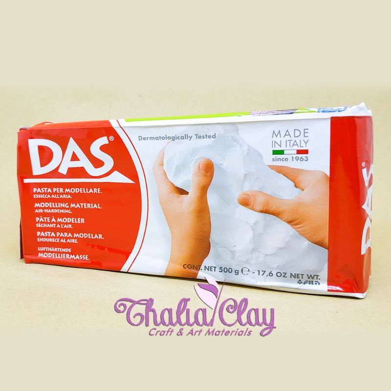 Jual DAS CLAY 500GR AIR DRY CLAY PAPER CLAY MODELLING CLAY KERAJINAN ...