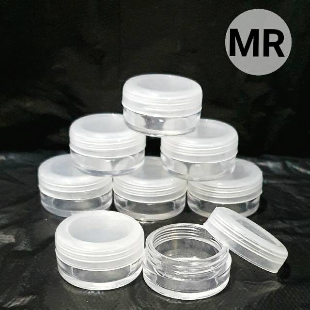 Jual Pot Jar 5gr / Wadah Nailart 5gram / Tempat Kosmetik Serum Krim ...