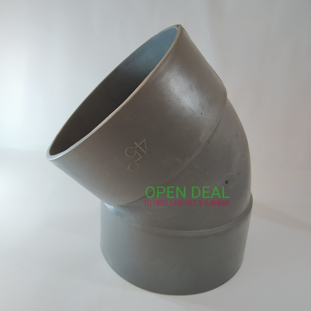 Jual Knie D 6" 45 Derajat SUPERLON / Knie D 6 45 SLON / KNEE PVC ...