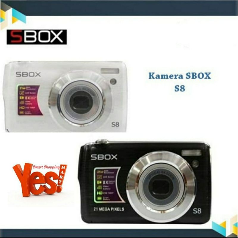 Jual Camera Digital Pocket SBox 21MP Garansi Resmi | Shopee Indonesia