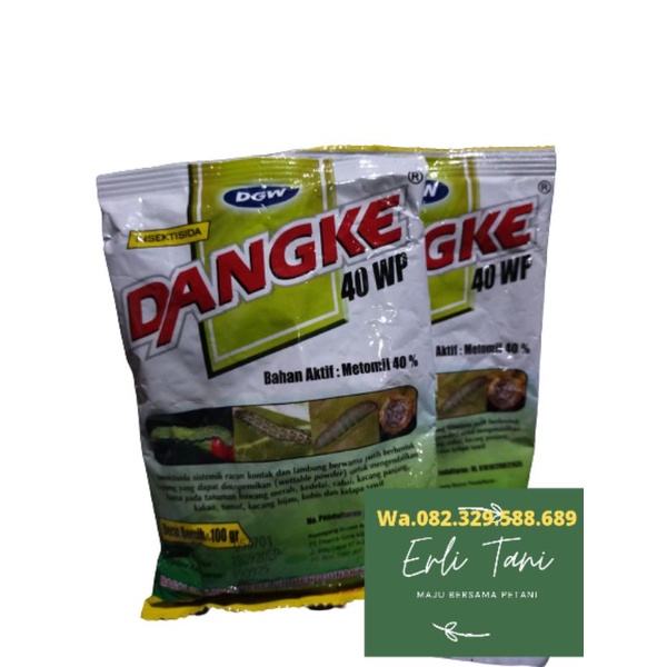 Jual insektisida Danke methomil 40 wp isi 100 gr | Shopee Indonesia