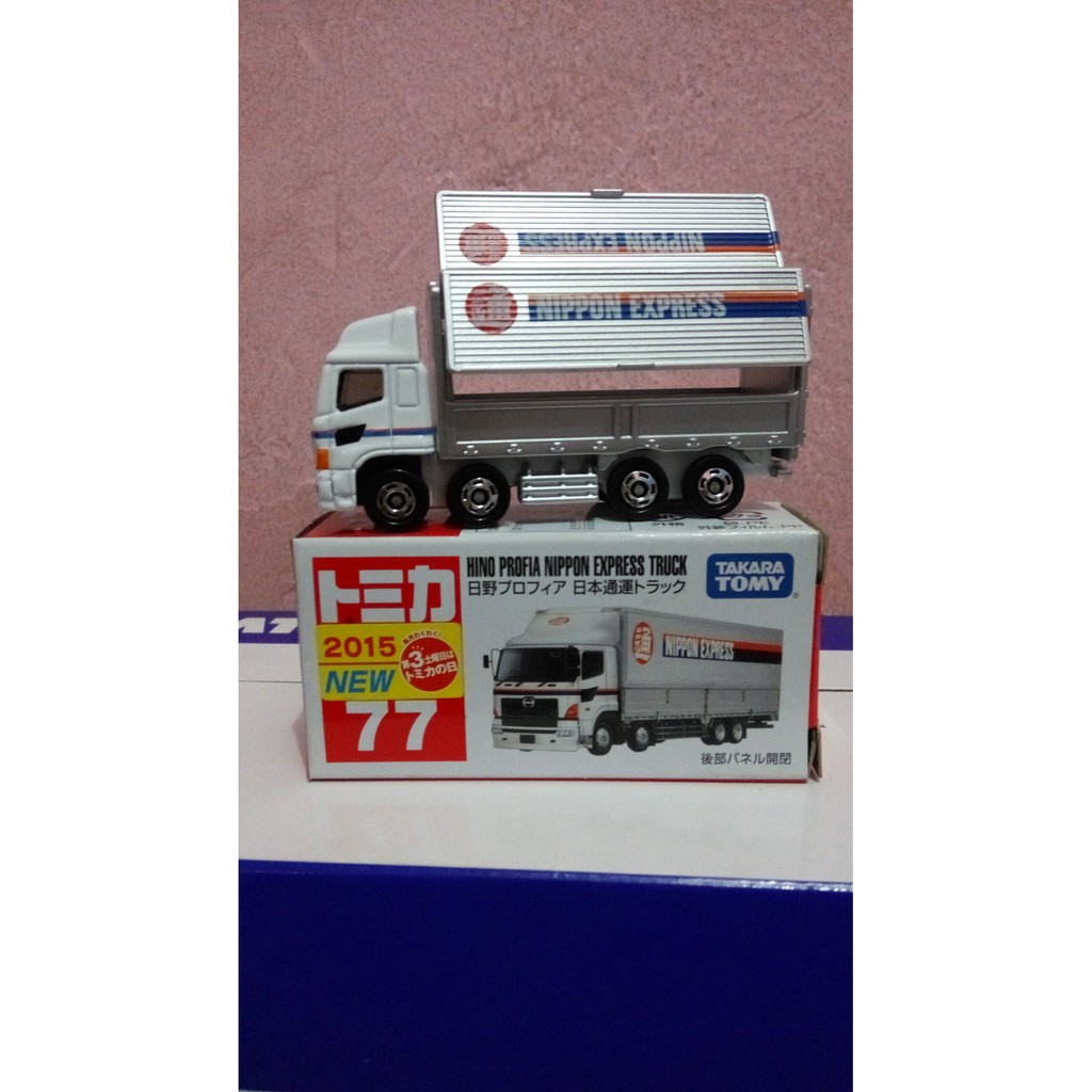 Jual Unik miniatur tomica no 77 hino Nippon express Murah | Shopee ...