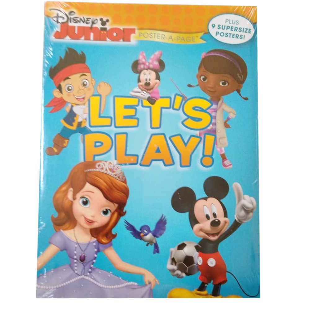 Jual POSTER Buku Karakter Disney Junior Hiasan Dekorasi Kamar - A ...