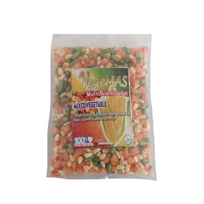 Jual Mix vegetable 1 kg | Shopee Indonesia