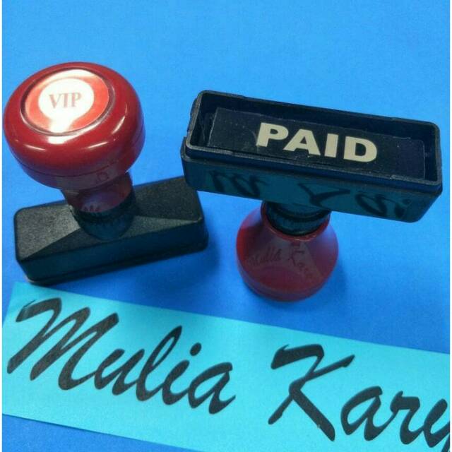 Jual Stempel Otomatis Flash PAID | Shopee Indonesia