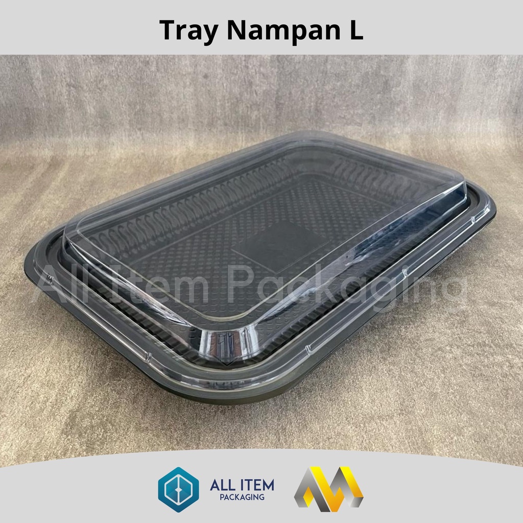 Jual Tray Nampan Plastik L MKP / Nampan Mika Besar @10 Pcs | Shopee ...