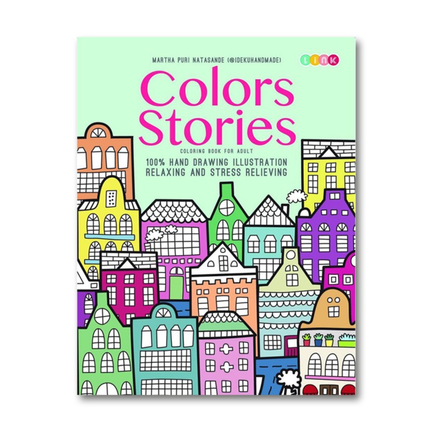 Jual Buku Mewarnai Dewasa - Colors Stories - Coloring Book for Adult ...